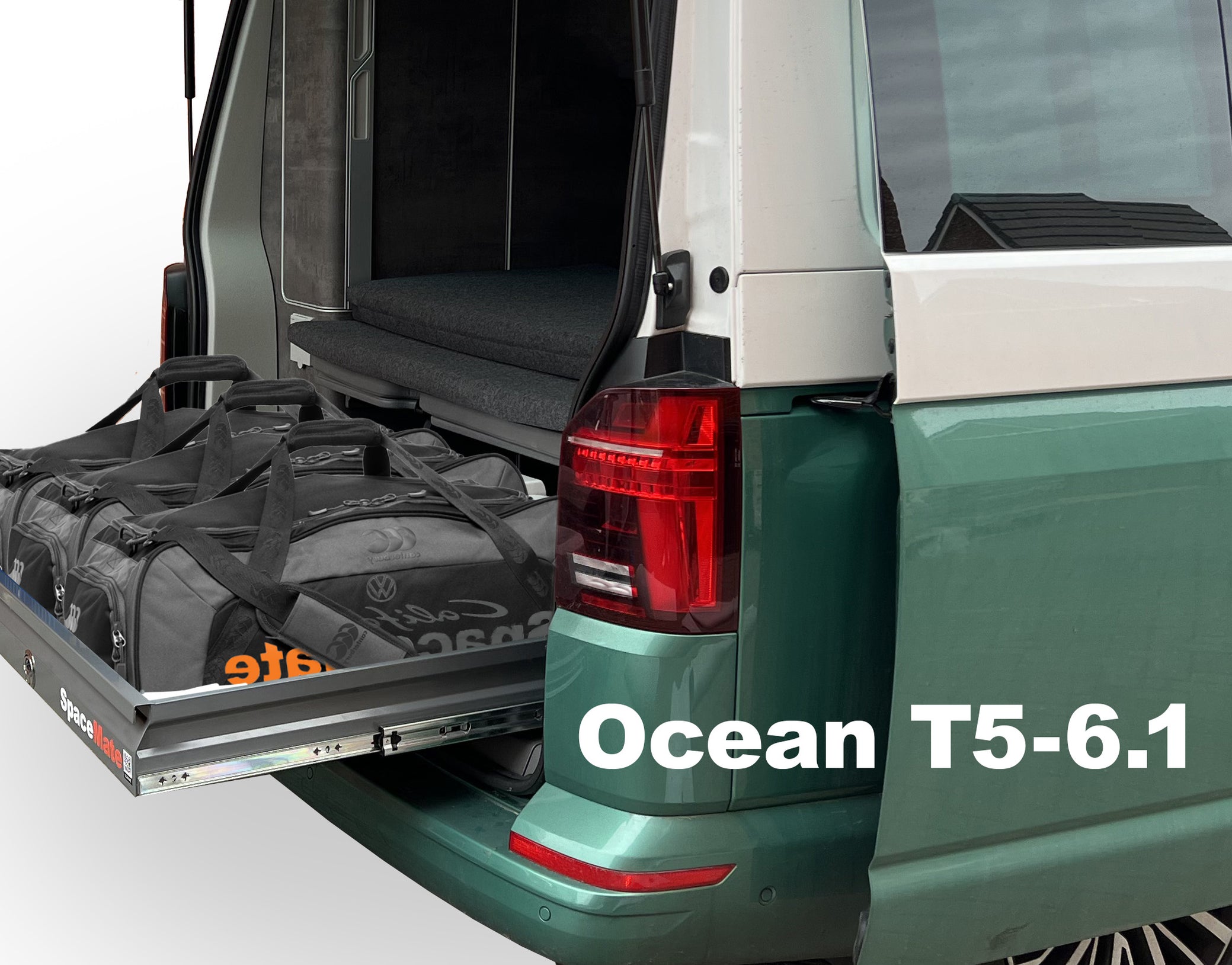 VW California Ocean SpaceMate V3 Heavy Duty Boot Sliding Drawer | VW ...